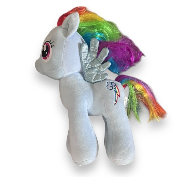 Build-A-Bear | Toys | Babw Mlp Rainbow Dash Pegasus Plush Blue Cloud ...